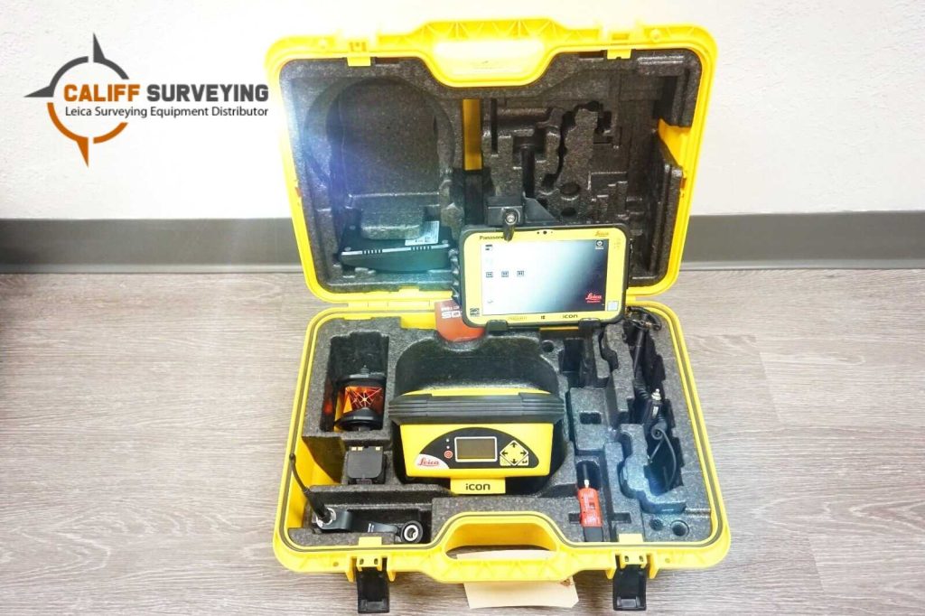 Leica ICON ICR55 5" & ICG60 GPS Kit ToughPad - Califf Surveying