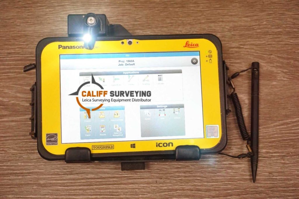 Leica ICON ICR55 5" & ICG60 GPS Kit ToughPad - Califf Surveying