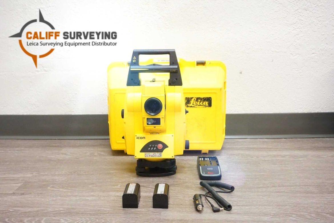 Leica ICON ICR55 5" & ICG60 GPS Kit ToughPad - Califf Surveying